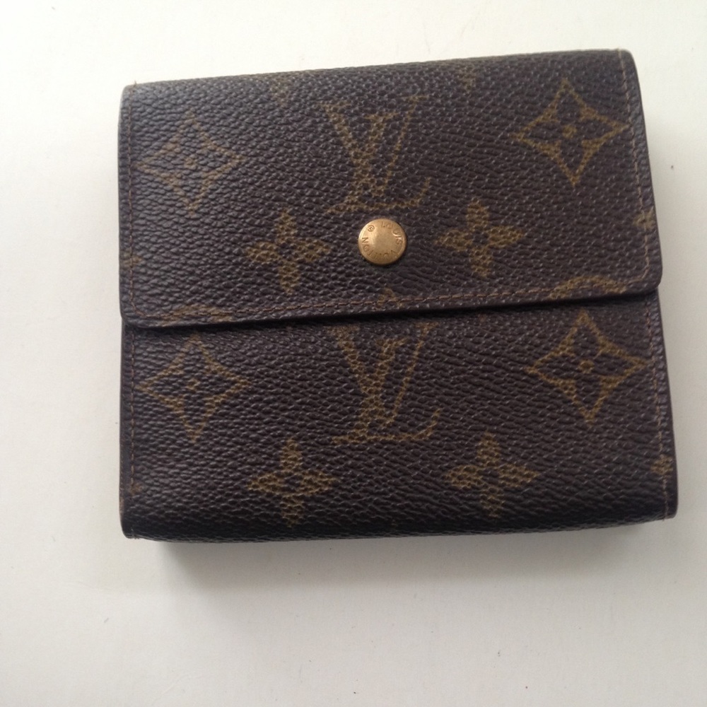 Louis Vuitton Brown Mono Mens Compact Wallet - Gem